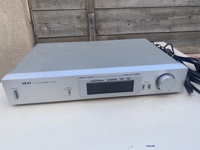 AKAI FM AM Stereo Tuner Model At-K03L, Testé Et Fonctionnel EUR 39,99 ...