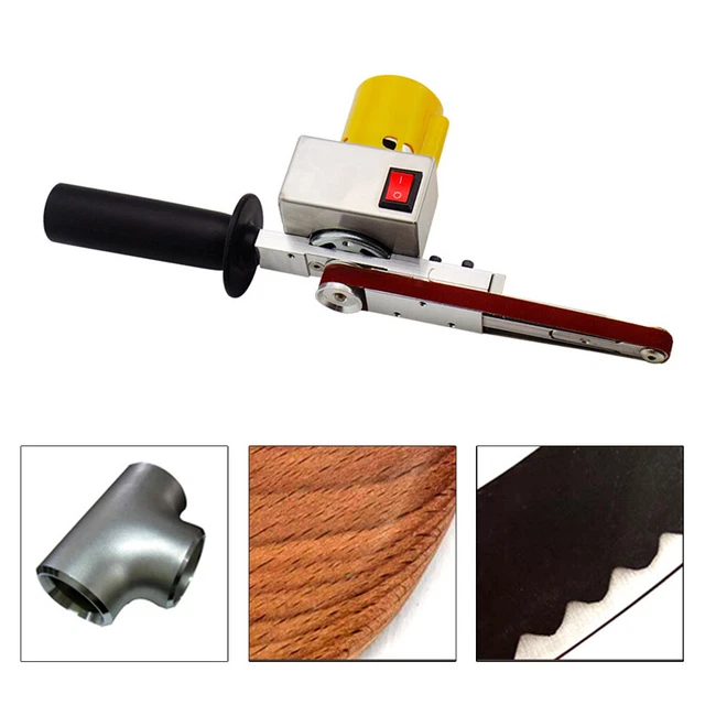MOTOR MINI ELECTRIC Operated Bandfile Power Belt Sander Sanding Grinder ...