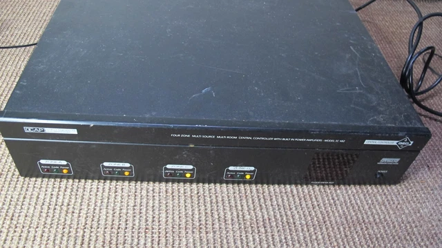 4 ZONE MULTI Room Multi Source Central Controller Amplifier SC 482 AVIS ...