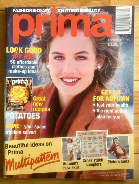 PRIMA MAGAZINE ~ Includes Sewing Pattern £1.99 - PicClick UK