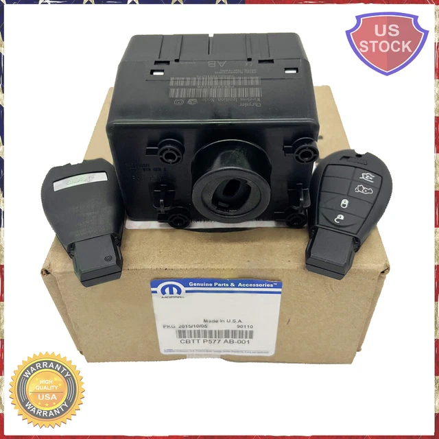 OEM WIRELESS IGNITION Switch Node Module Key 68210150AB For 08-10 Dodge ...