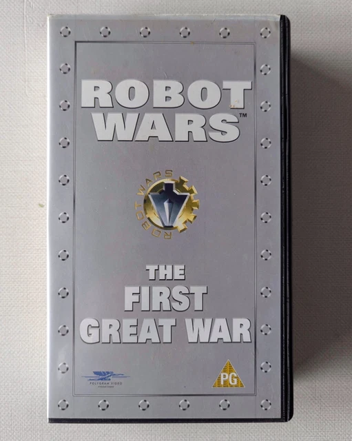 ROBOT WARS-THE FIRST Great War VHS Video 1999 74 min + Bonus 25 min ...