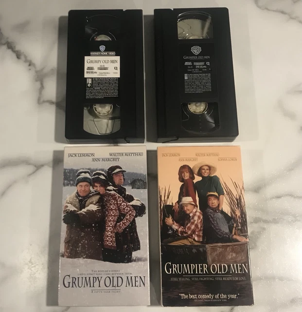 GRUMPY OLD MEN + Grumpier Old Men VHS Lot £8.76 - PicClick UK