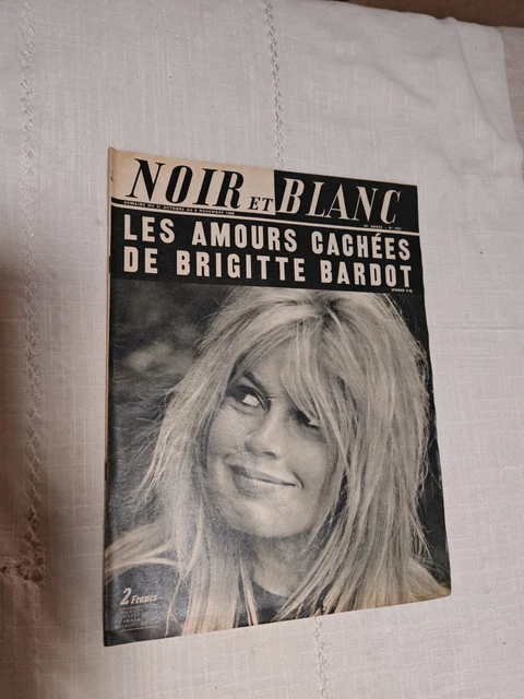 MAGAZINE NOIR ET Blanc de 1968 Brigitte Bardot EUR 7,00 - PicClick FR