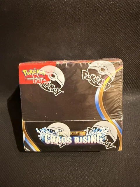POKÉMON TCG MEGA Evolution Chaos Rising Booster Box New & Sealed £172. ...