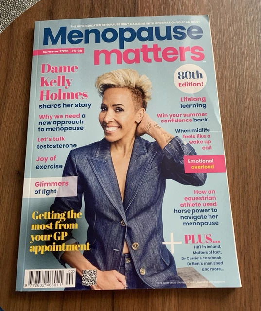 MENOPAUSE MATTERS MAGAZINE issue 80, Summer 2025 - brand new £7.99 ...