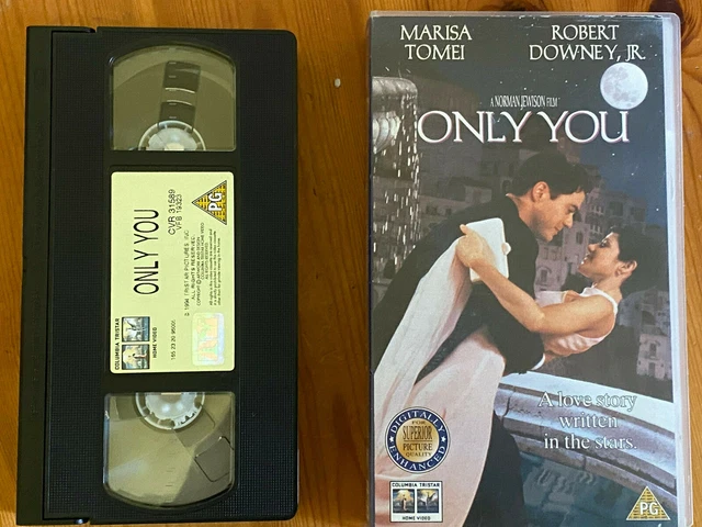 ONLY YOU - Marisa Tomei - Robert Downey Jr - PAL VHS Video Tape (H176 ...