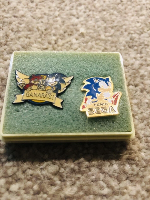 SEGA SONIC THE Hedgehog Extremely Rare Badge Set £39.75 - PicClick UK