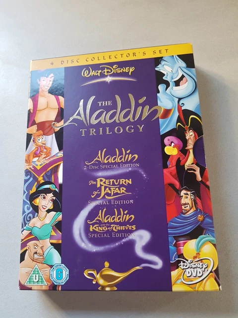 THE ALADDIN TRILOGY (Box Set) (DVD, 2004) Walt Disney 4 Disc Collector ...