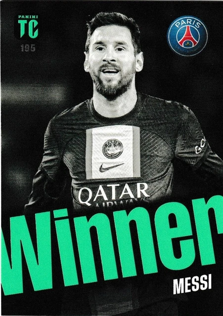 LIONEL MESSI PANINI 2023 Top Class Winner Paris Saint-Germain #195 £4. ...