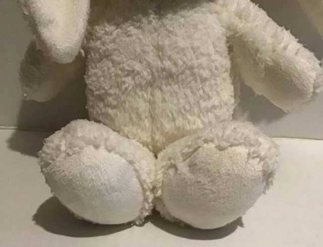 ASDA GEORGE BUNNY Rabbit Cream Plush Soft Toy Comforter 24cm £17.99 ...