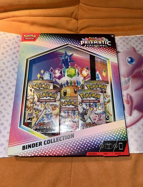 POKEMON TCG: SCARLET & Violet Prismatic Evolutions Binder Collection New Sealed $101.27 ...