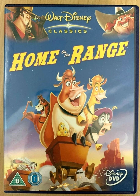 HOME ON THE Range DVD 2003 Walt Disney's 44th Animated Classic Family ...