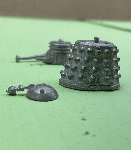 DOCTOR WHO VINTAGE Dalek 25mm White Metal Citadel Miniatures 1985 £8.99 ...
