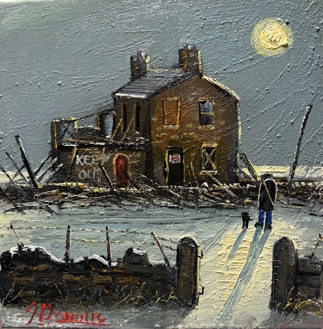 JAMES DOWNIE 30x30 Cm Original Oil Painting End of the family £128.07 ...