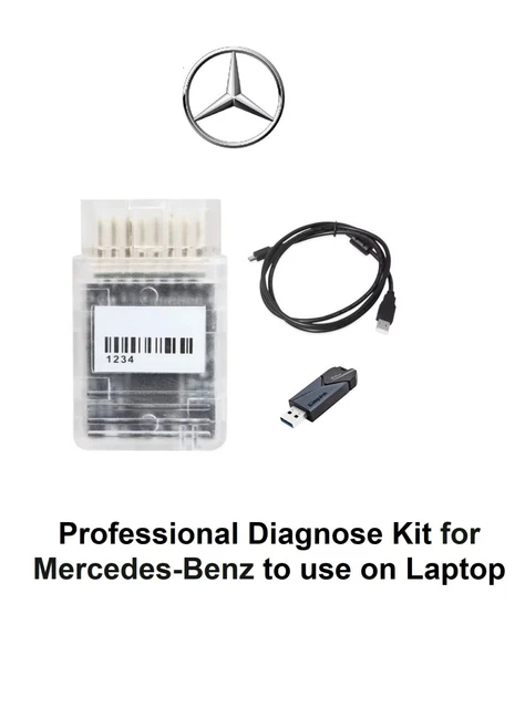 DIAGNOSTIC TOOL FOR Mercedes-Benz Dealer Level Diagnose Full Kit for ...