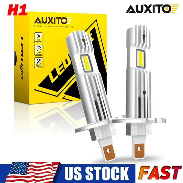 AUXITO H1 LED Headlight Bulb Conversion Kit High Low Beam Lamp 6500K ...