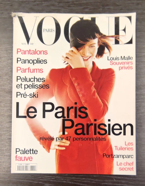 FRENCH VOGUE PARIS Magazine: November 1996 - Meghan Douglas £34.00 ...