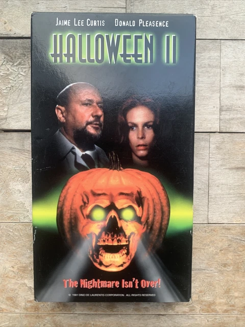 HALLOWEEN II GOODTIMES Jamie Lee Curtis Horror VHS John Carpenter £8.95 ...