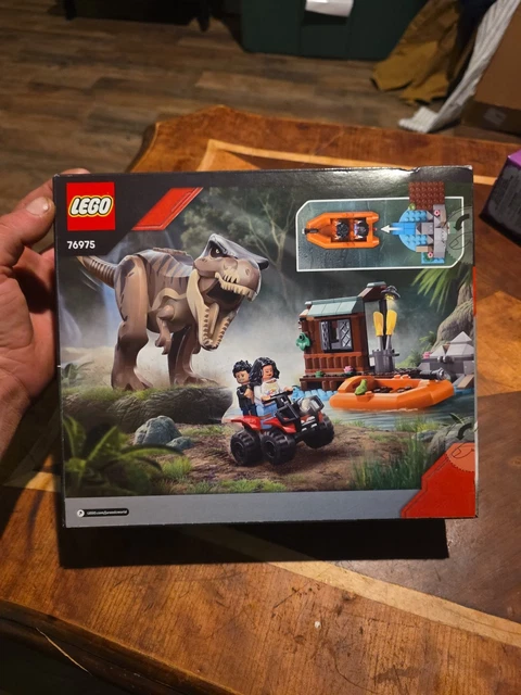 FACTORY SEALED (NEW) LEGO® Jurassic World Rebirth T. Rex River Escape ...