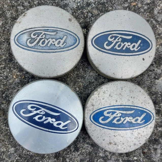 GENUINE FORD ALLOY Wheel Centre Caps x 4 - 6M51-1003-AA £9.00 - PicClick UK