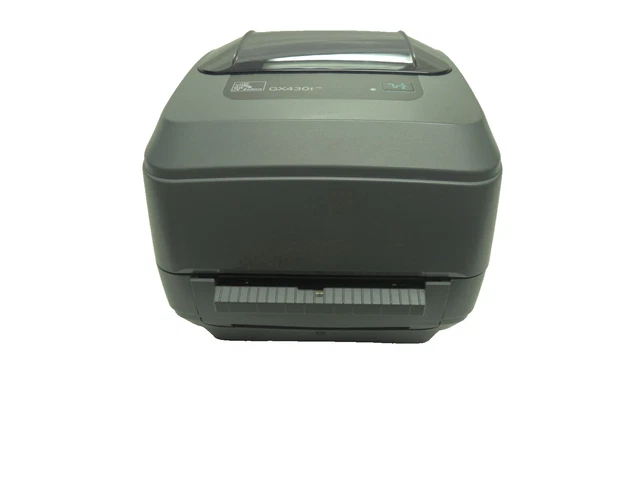 ZEBRA GX430T GX43-100311-00 USB,SERIAL PORT Thermal Label Printer W ...