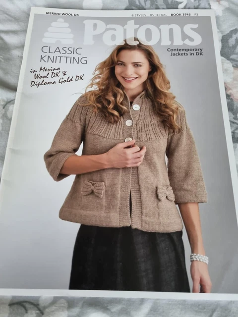 PATONS CLASSIC KNITTING book 3745 £3.90 - PicClick UK