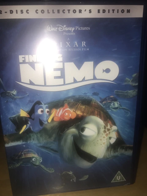 FINDING NEMO 2-DISC collector's edition DVD -Disney Pixar Animation vgc ...