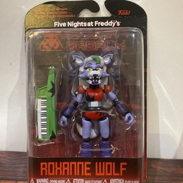 FIVE NIGHTS AT Freddys Security Breach Roxanne Wolf Action Figure Funko ...
