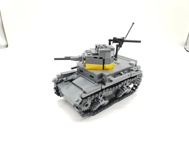 WWII US BRITISH M2 light tank M2A4 World War 2 II WW2 USA Army MOC UK ...