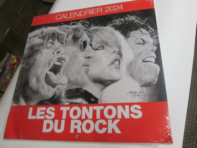 CALENDRIER 2024 . " Les Tontons Du Rock " EUR 6,90 - PicClick FR