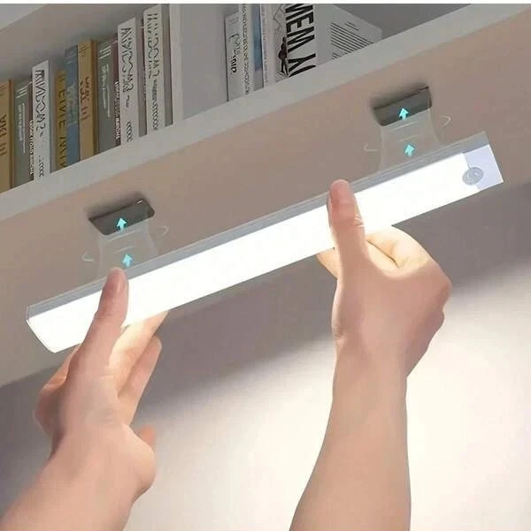 WIRELESS LED MOTION Sensor Light USB Type-C Rechargeable Cabinet ...