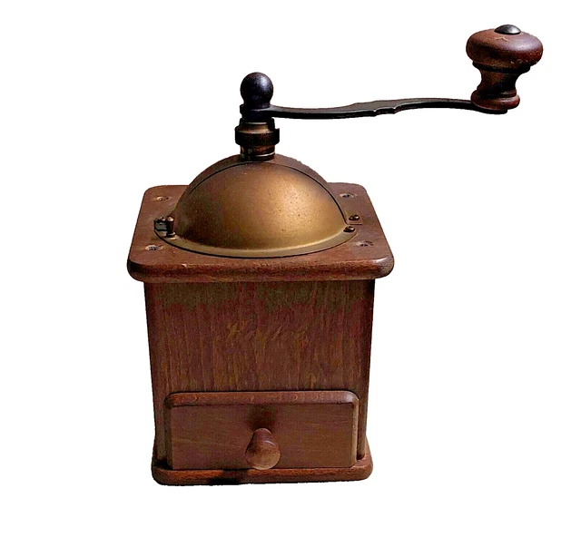 ANTIKE KAFFEEMÜHLE ZASSENHAUS Nr. 154 Holz Messing EUR 29,00 - PicClick DE