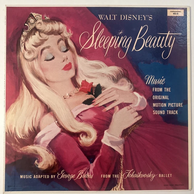 WALT DISNEY'S SLEEPING Beauty 1959 Vinyl LP Disneyland STER-4018 -EX £53.75 - PicClick UK