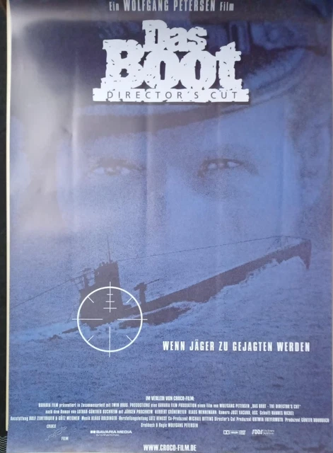 DAS BOOT - Director's Cut - A1 Kino Film Poster Plakat - Gerollt EUR 15 ...