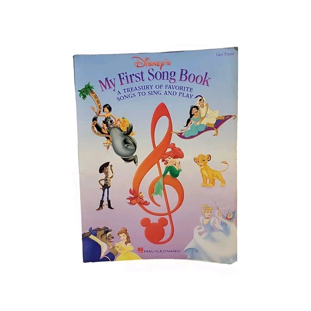 DISNEY MY FIRST Songbook Sheet Music Easy Piano Songbook Volume 1 Hal ...