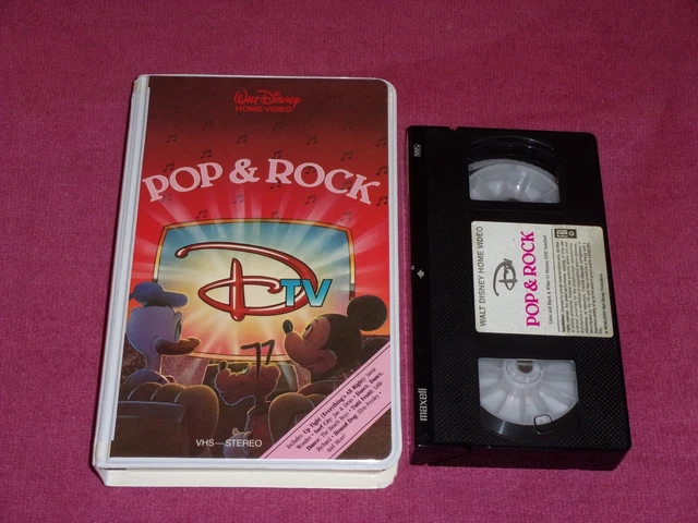 POP & ROCK~VHS~WALT Disney Home Video~DTV $5.62 - PicClick CA