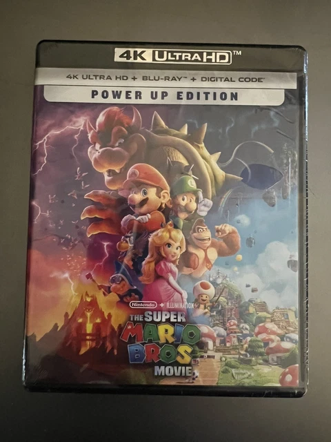 The Super Mario Bros Movie Power Up Edition Ultra Hd £14 47