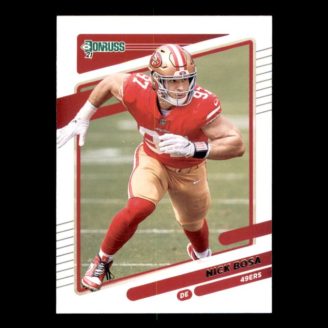 NICK BOSA [BASE] #56 49ers de San Francisco - 2021 Donruss Football NM ...