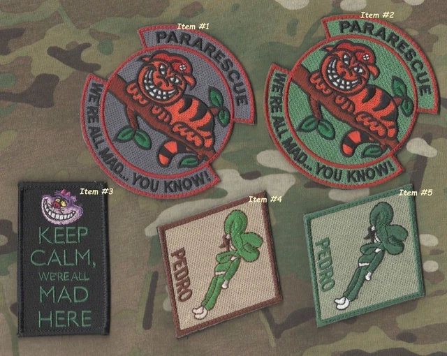 AFSOC PEDRO PJ MEDEVAC COMBAT RESCUE: Cheshire Cat We're All Mad Here ...