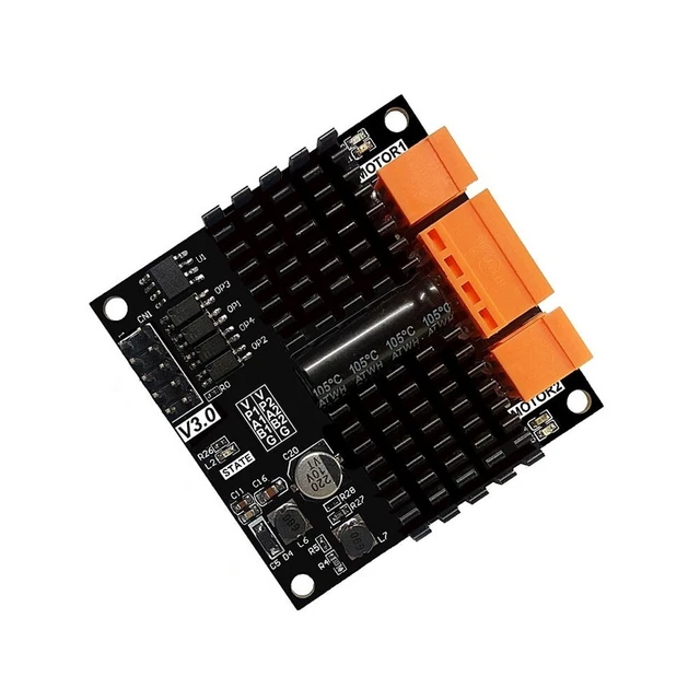 DUAL CHANNEL DC Motor Drive Module H Bridge Motor Driver Board Speed ...