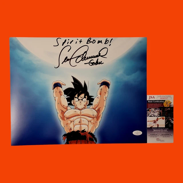 SEAN SCHEMMEL SIGNED Goku Dragon Ball Super Dragon Stars Figure £30.95 ...