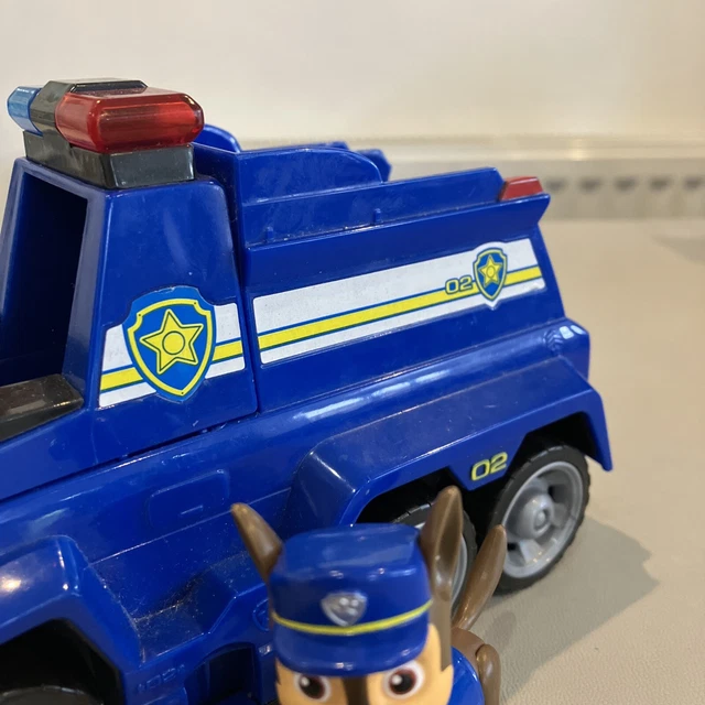 PAW PATROL ULTIMATE Chase Police Cruiser Truck Lorry & Chase Figure ...
