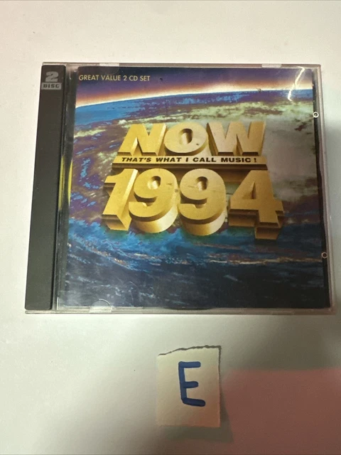 NOW THATS WHAT I Call Music! 1994 - Cd - 2 Disc Set - 1994 - Best ...