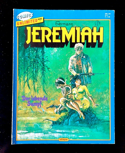 JEREMIAH COMIC ALBUM Nr.1 DER LEBENDE SUMPF Hermann Ehapa Verlag 1986 ...