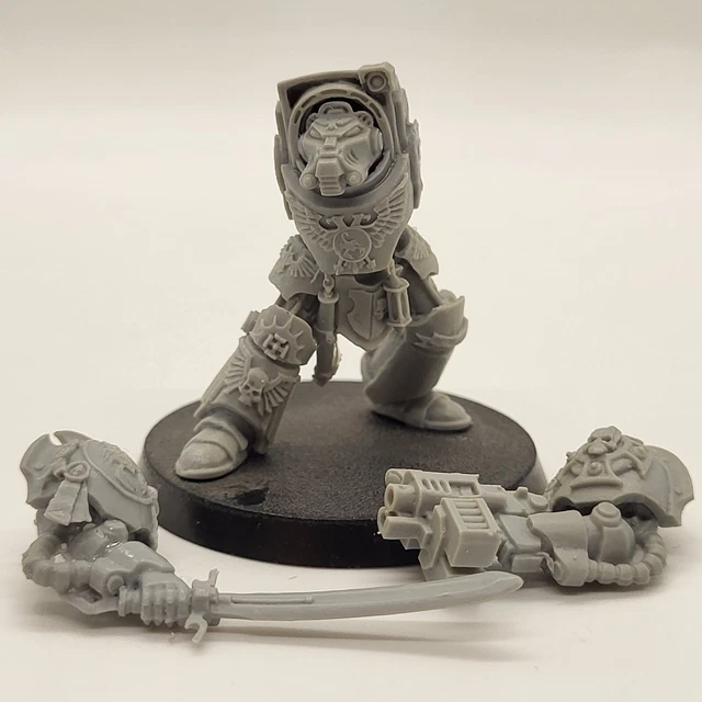 WARHAMMER 40K SPACE Marines Carab Culln Red Scorpions Forgeworld OOP £ ...