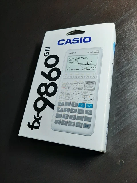 CASIO FX 9860GIII Power Graphic Calculator Calculadora Calculator ...