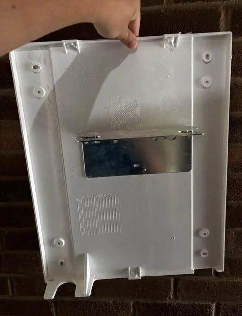 MK2 SURFACE MOUNTED Gas Meter Box Back- White - Wall Mounted Back Plate ...
