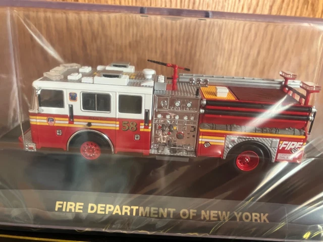 1/64 CODE 3 FDNY Seagrave Engine 58 “The Fire Factory” (#0194 of 2,004 ...