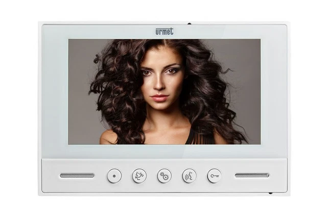 URMET SISTEMA COAX 968/3 1708/2 Videocitofono Vivavoce display 7" CON ACCESSORI EUR 199,90 ...